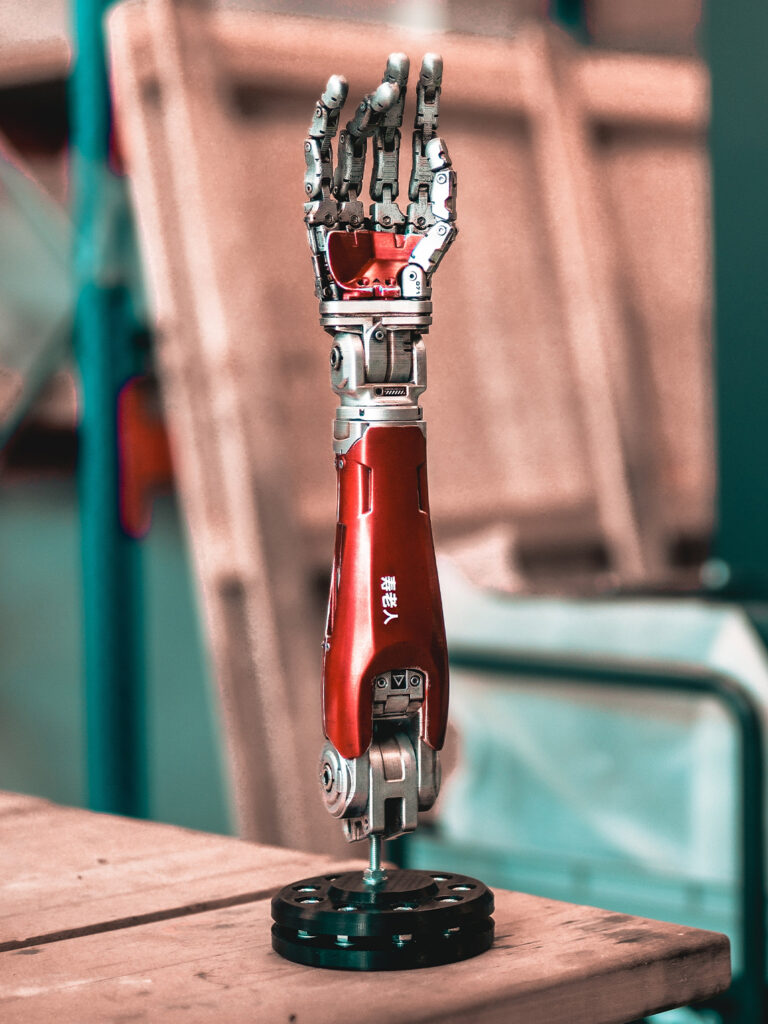 JUROJIN / 寿老人 – Cyberpunk Robotic Arm – Dantes Workshop